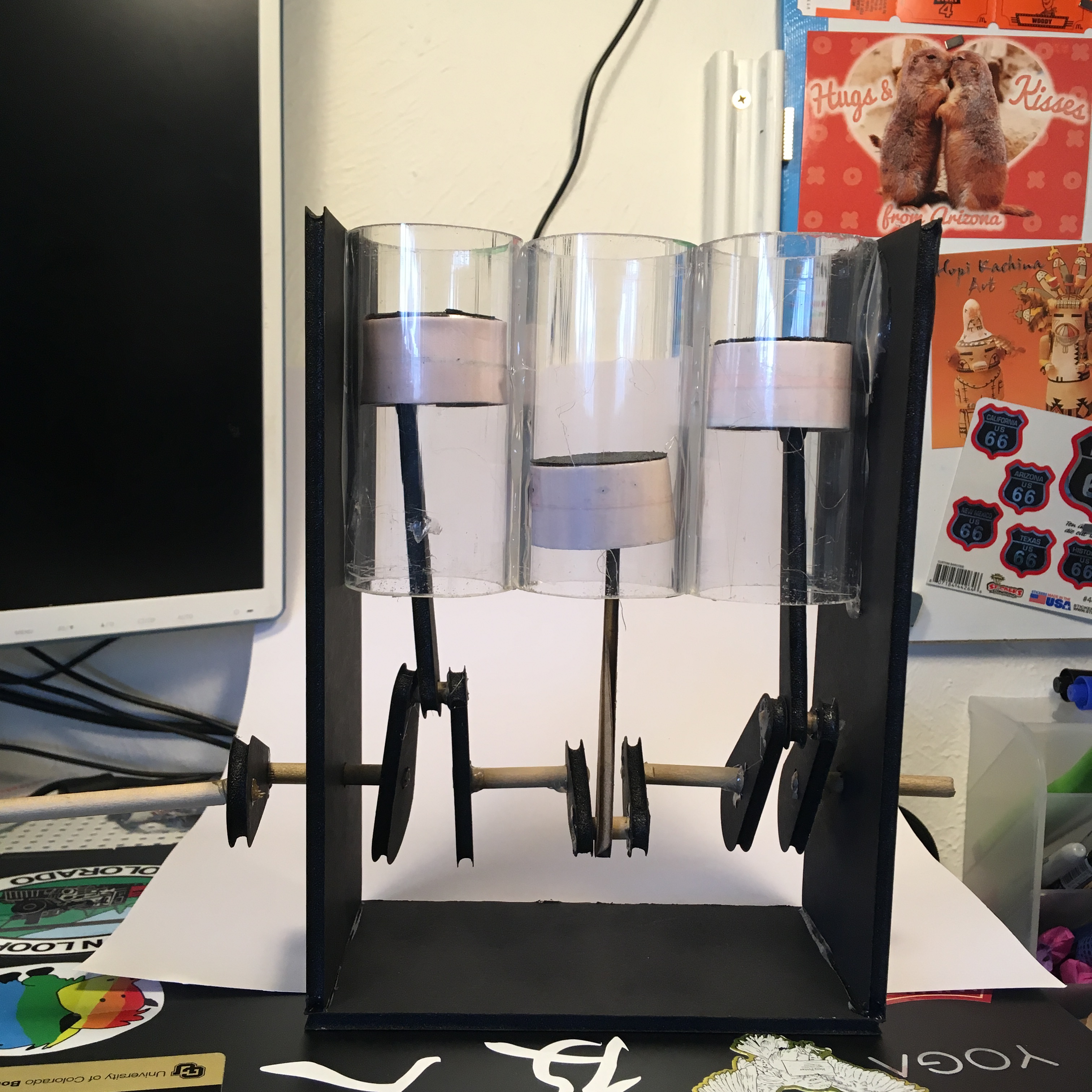 Three-Cylinder Engine Automata – Ruhan Yang